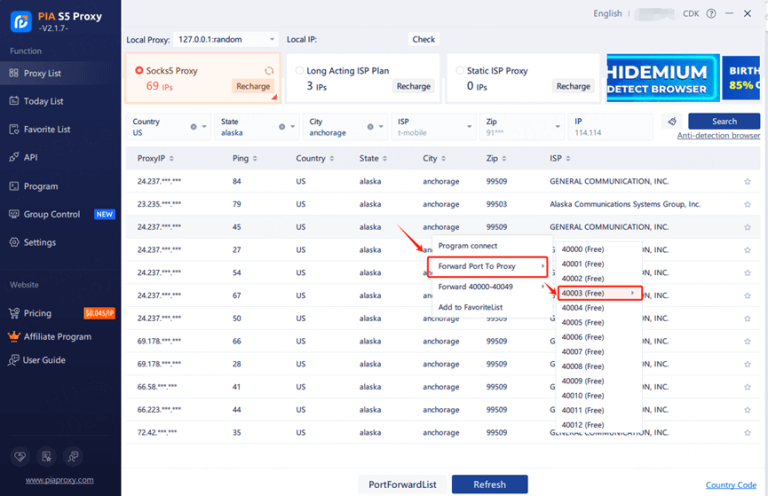 Pia S5 Proxy Settings - VMLogin Help Center